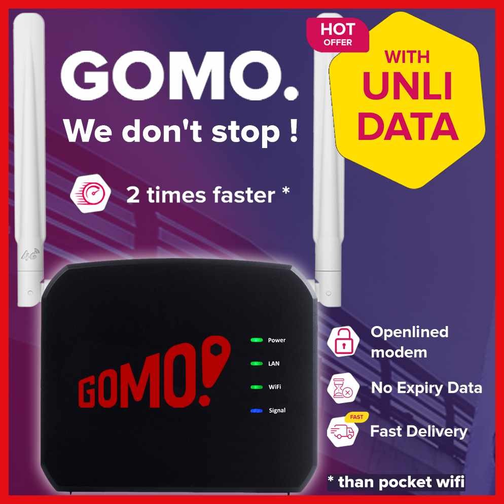 UNLI DATA GOMO FX-ID3 modem for Dito / Smart / Rocket sim / Globe at ...