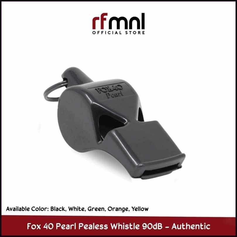 Fox 40 Pearl Pealess Whistle 90db-Authentic | Shopee Philippines