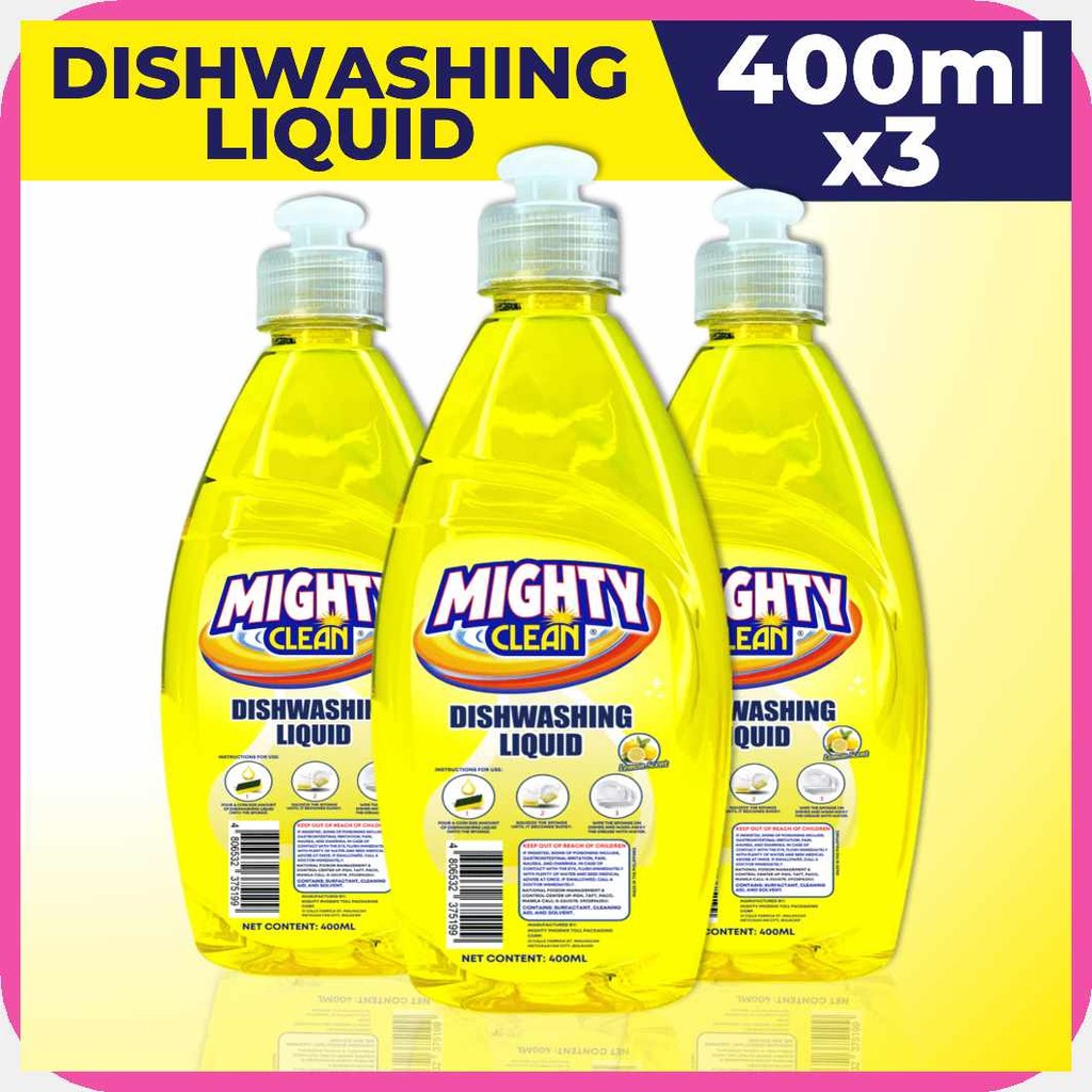 Mighty#j/Clean&Qn>Dishwashing.U#Liquid]r#LEMON]N#400ml^f$x^a$3^Zs$pcs ...