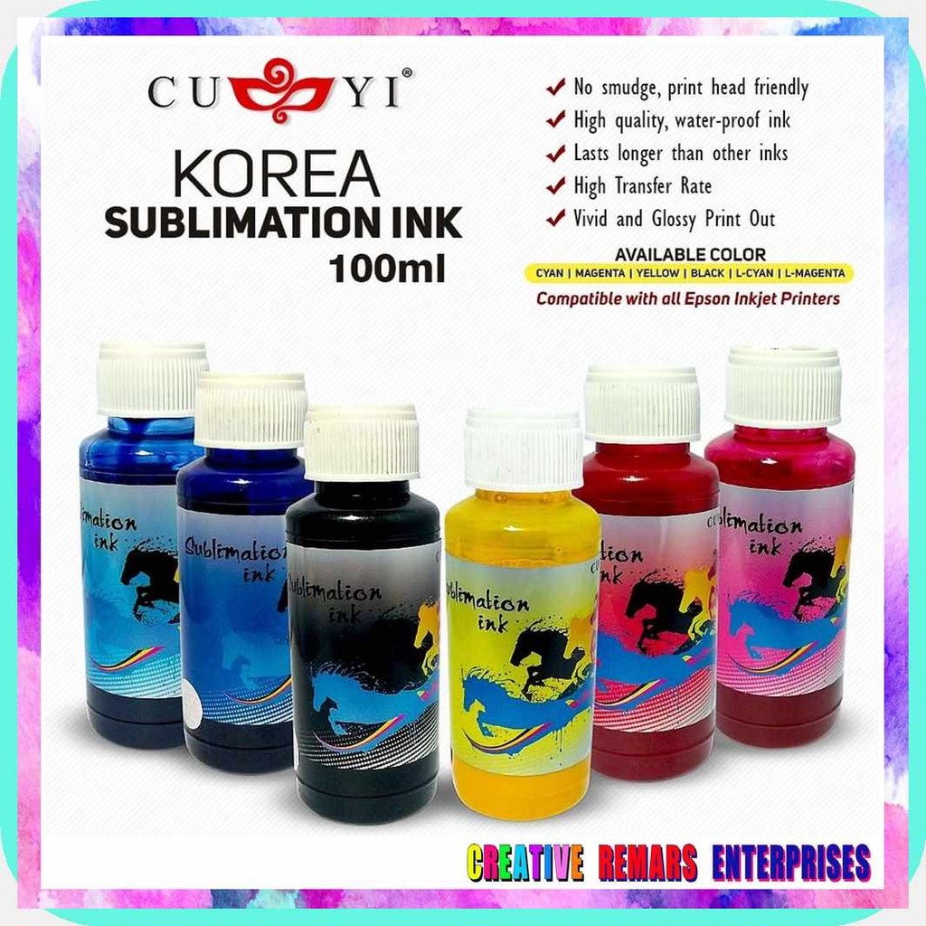 CUYIhq;Korean}S>Sublimation>D}Ink>Z}100ml>R}for>x}Epson>j}Modified>H ...