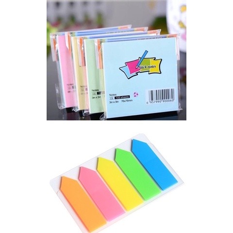 ASSORTED COLOR STICKY NOTE , STICKY NOTE ARROW 76X51MM 100SHEETS ...
