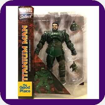 DIAMOND Marvel Select Titanium Man Large Heavy Figure with Alternate ...
