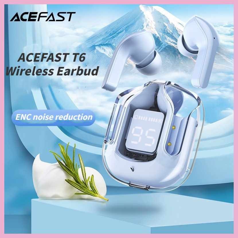 ACEFAST T6 TWS Earphone Wireless Earbuds Bluetooth 5.0 Headphones Sport ...