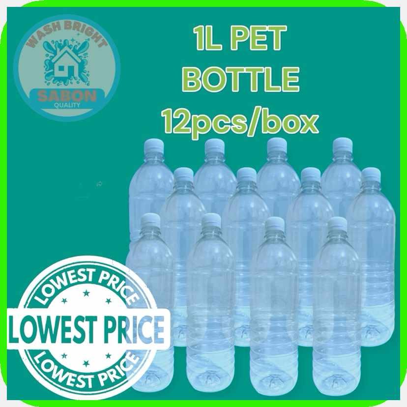1LITERBOTTLE/REG.CAP/12PCS/BOX | Shopee Philippines