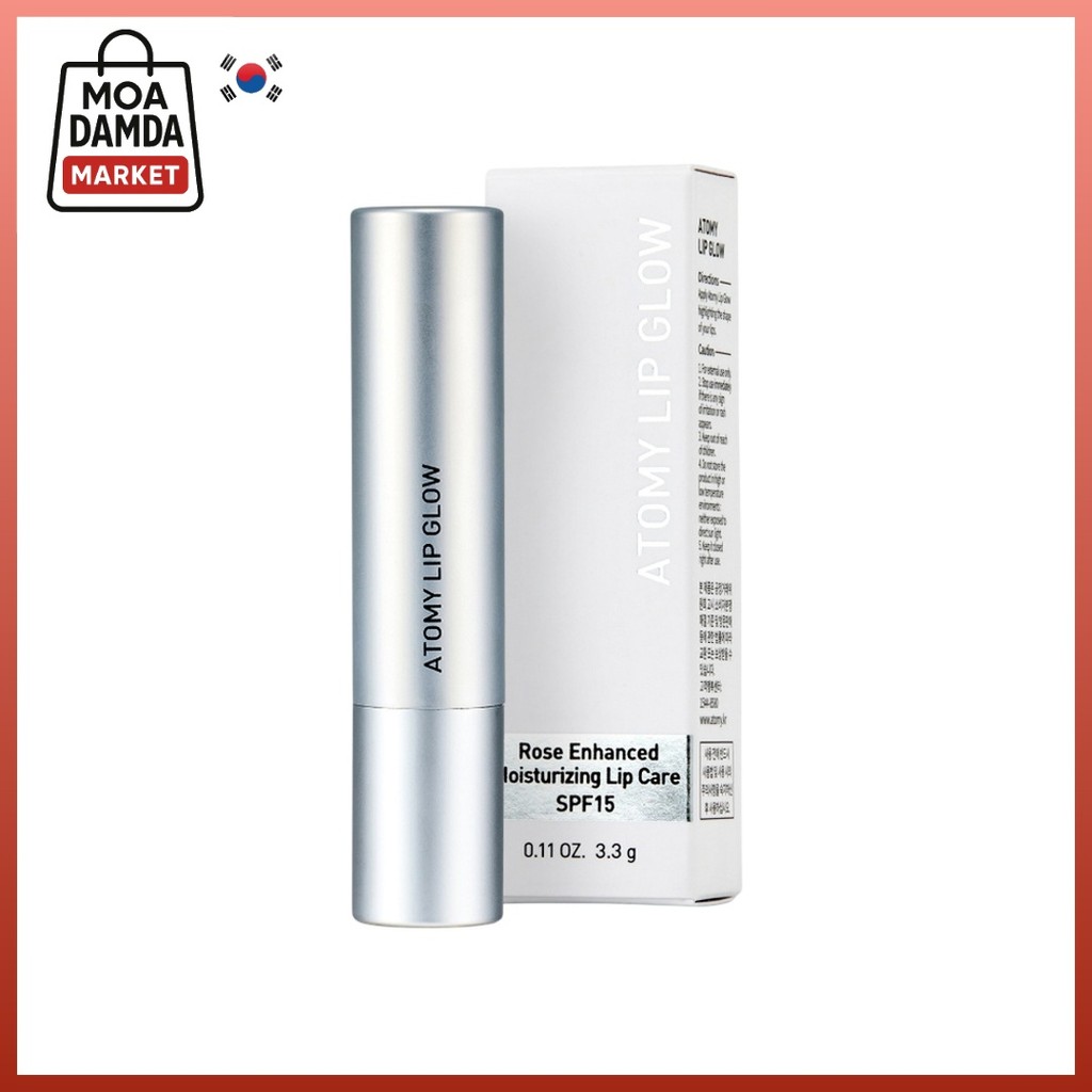 Atomy Lip Glow 3.3g : As Lively as a Rose Petal 3.3g | Shopee Philippines