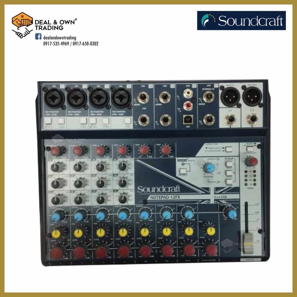 Original&Vm`Soundcraft=uy`lJ;Notepad-12FX&professional&mixer%U:with%v ...