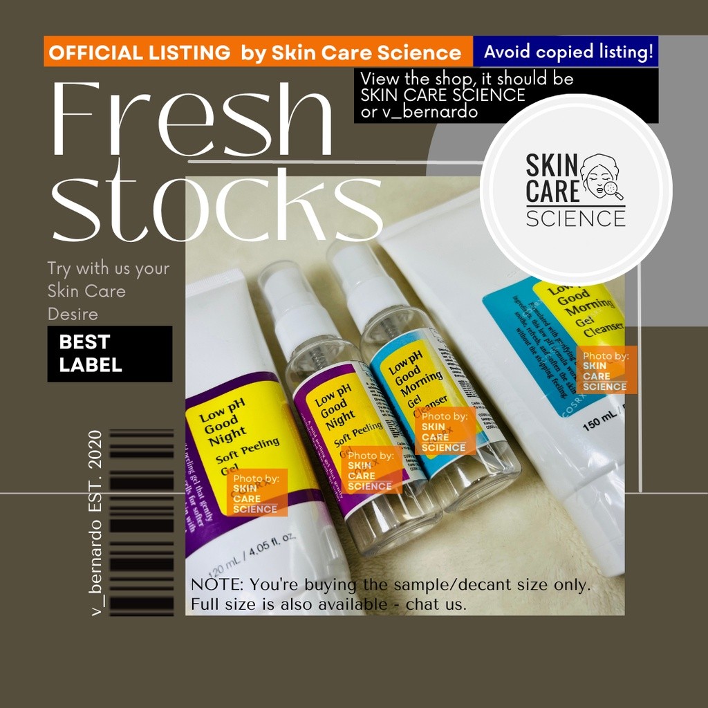 COSRX Low pH Good morning Good Night Soft Peeling Gel | Shopee Philippines