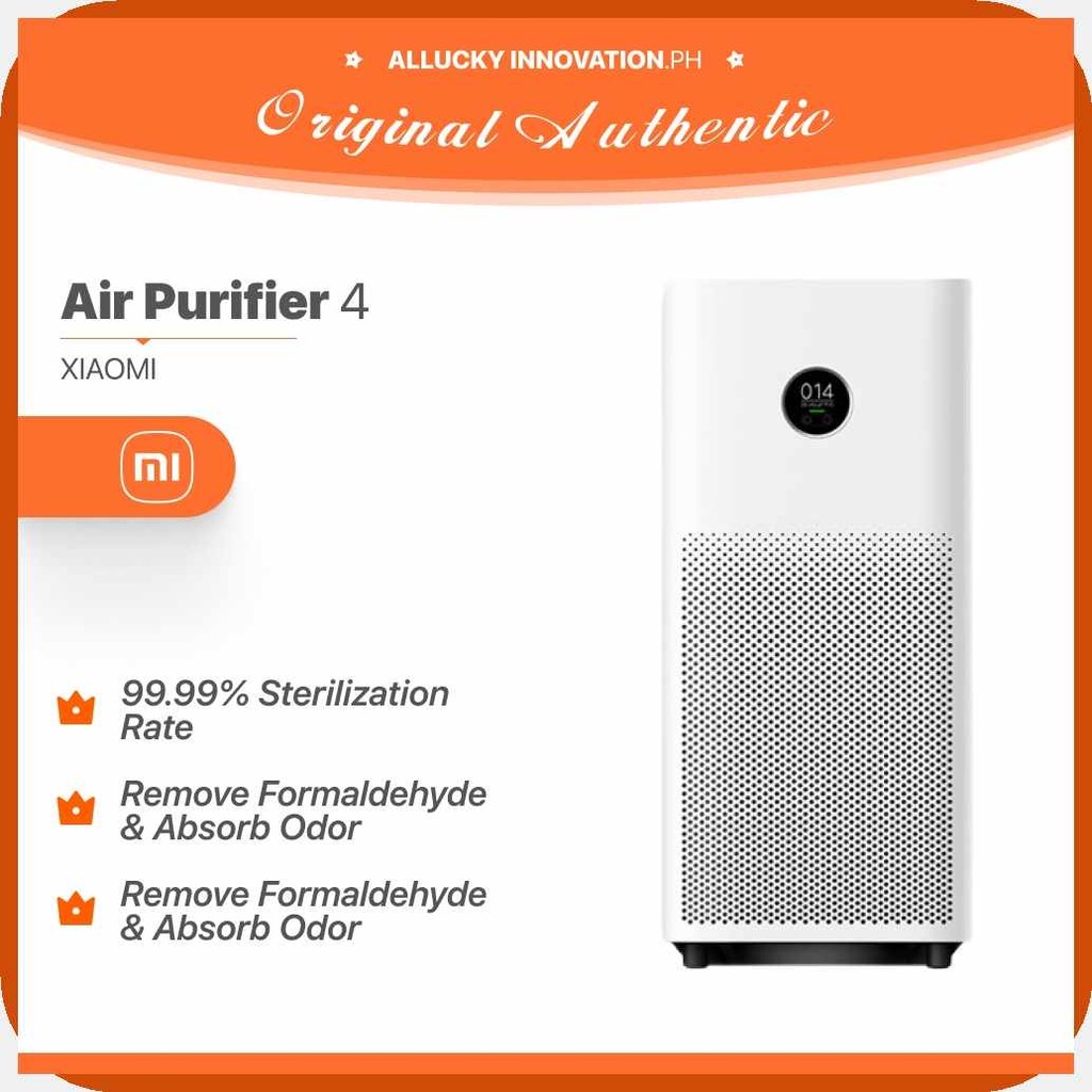Xiaomi Mijia Air Purifier 4 Air Treatment Home Haze Formaldehyde Bacteria Removal PM2.5 APP ...