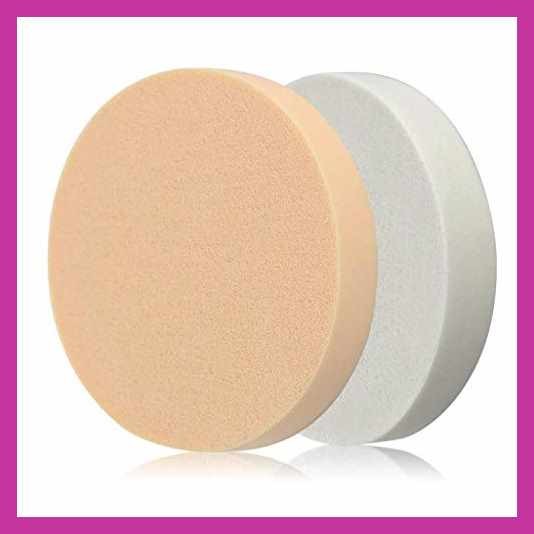 1 PC - Wet Big Round Shape Cosmetic Puff Makeup Sponge ( PinkPlastic ...
