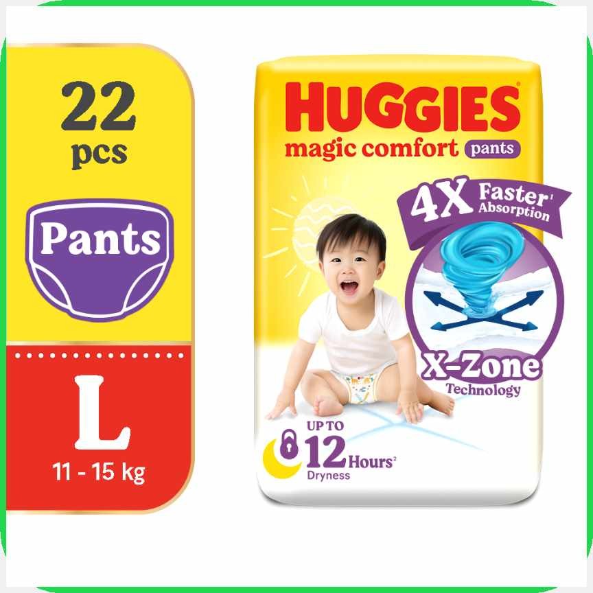 Huggies Magic Comfort Eco Large 22's | Shopee Philippines