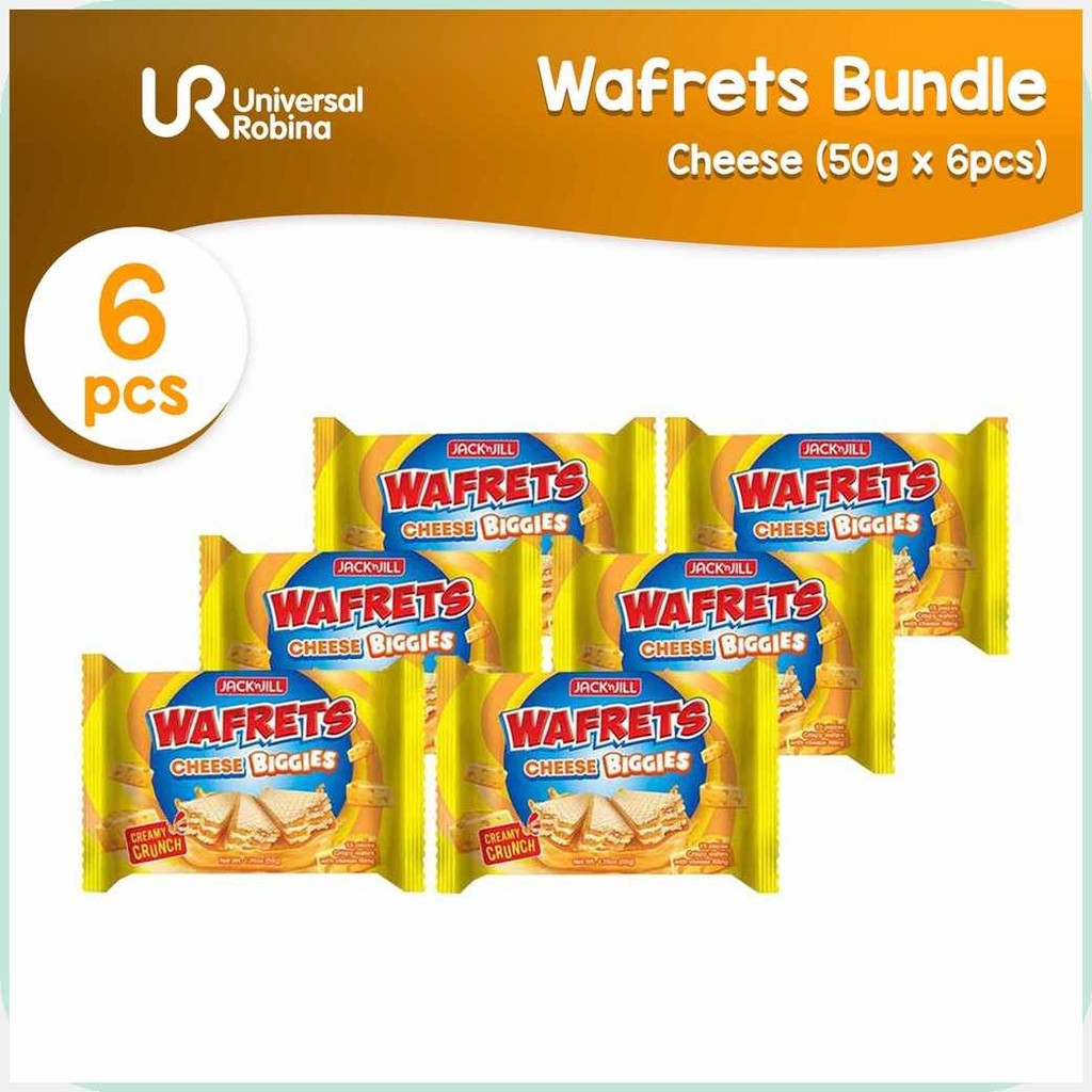 6%R_x@Di;Wafrets`K&Cheese`d&Biggies`W&(50g) | Shopee Philippines