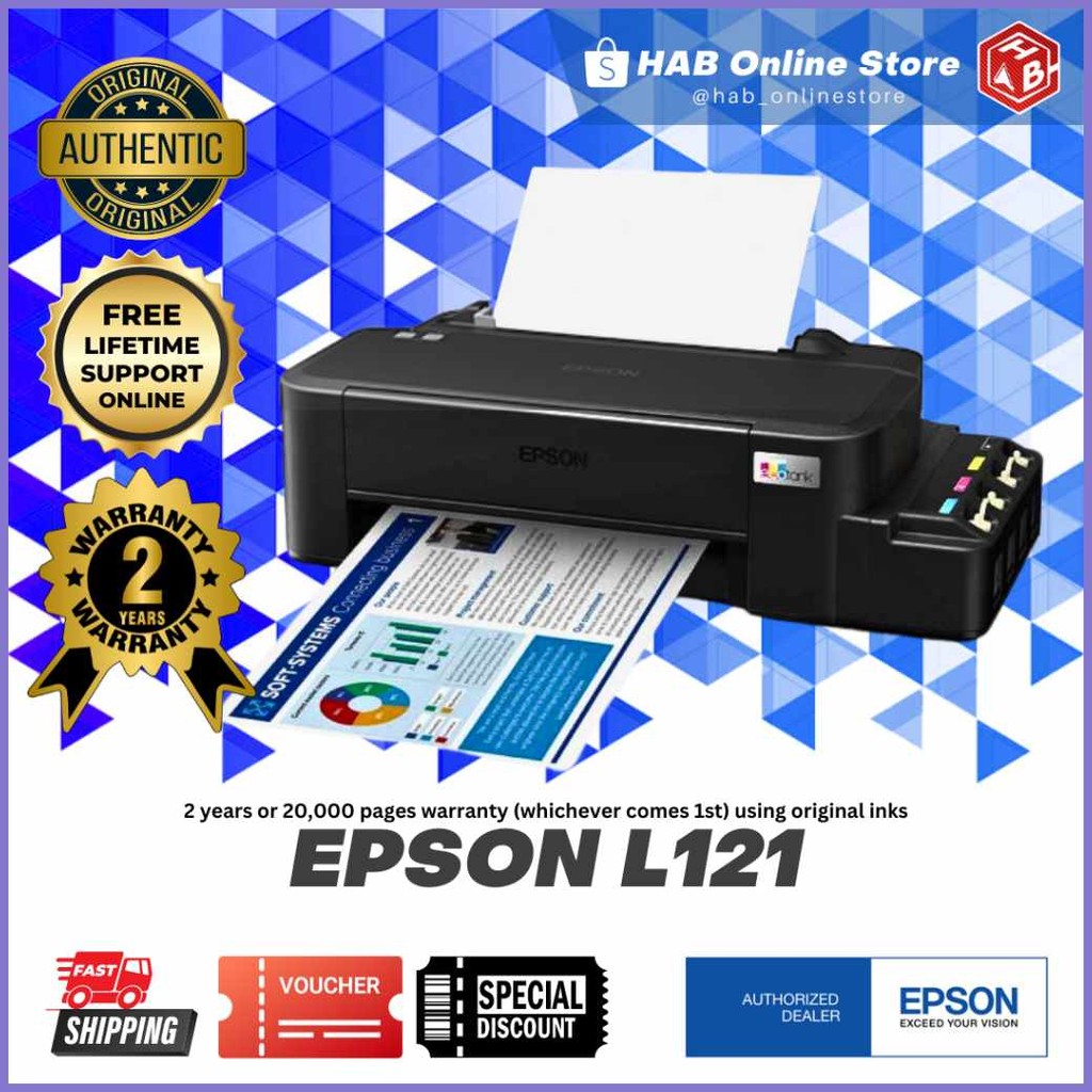 Epson)O*L121,v]EcoTank>WV)Single}Rr)Function}od)Colored}FD)Printer}WX ...