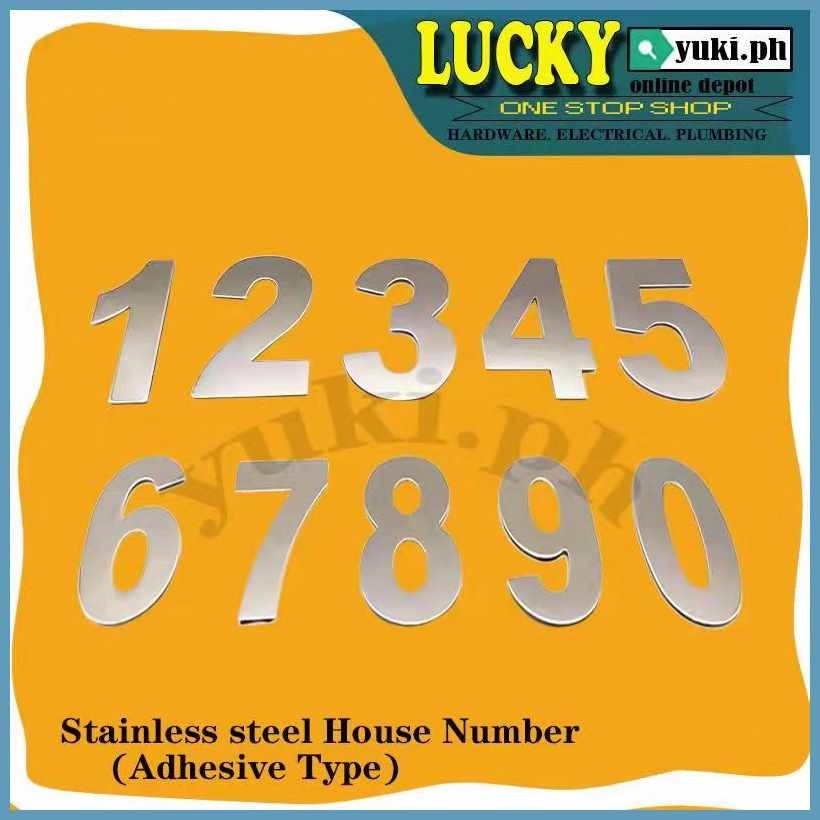 STAINLESS;c#STEEL@hn]3D=F(HOUSE|Z(NUMBER|m(PLATE}x)WALL}U)STICKER}r ...