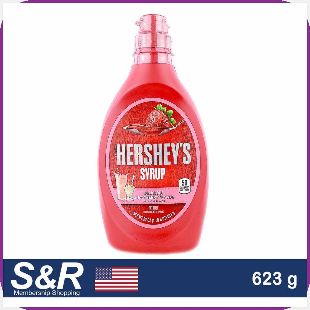 Hershey's!p!Syrup~v'Delicious[z,Strawberry!y,Flavor!t,623g | Shopee ...