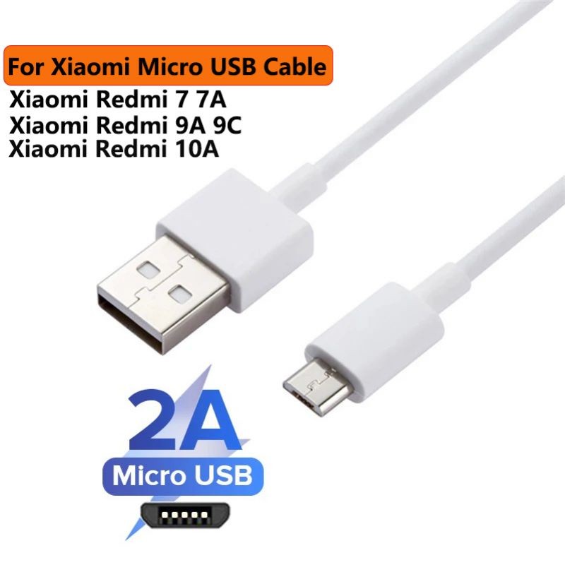 For Xiaomi Micro USB Charger Cable Fast Charging Android Cord for Redmi ...