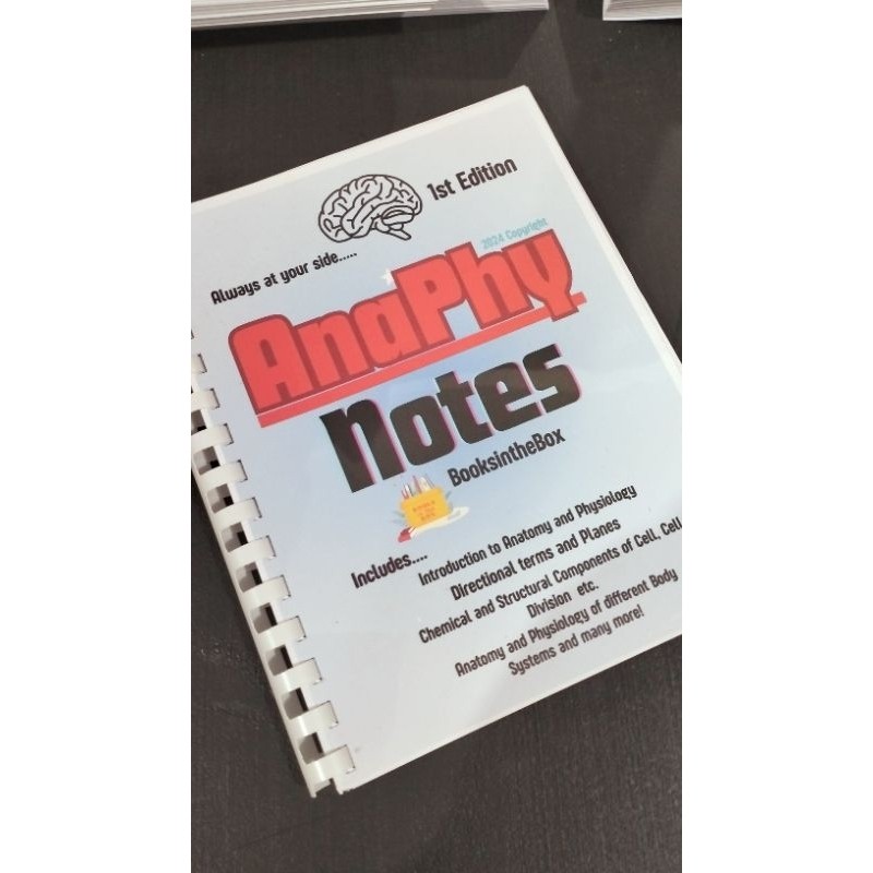 AnaPhy Notes Anatomy and Physiology 2025 Latest notes | Shopee Philippines
