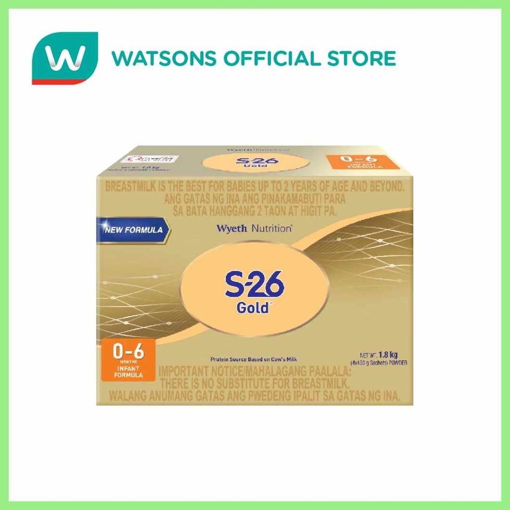 S26@l+Gold-l_One@CS+Infant iC+cw+ib+dd+HA+Formula For 0-6 Months Bag in ...