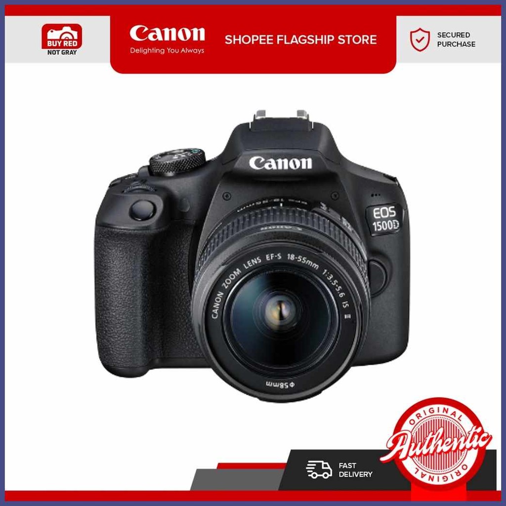 Canon]dR#EOS[X}1500D/DL$DSLR^T$Camera]g#with]x#18-55]Z#IS]A#II Lens W ...