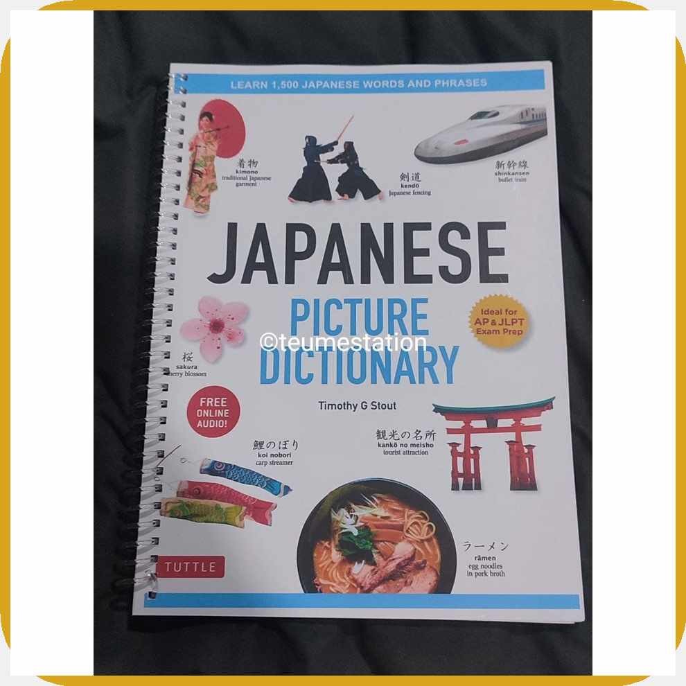 Japanese Picture Dictionary: Learn 1,500 Japanese Words and Phrases ...