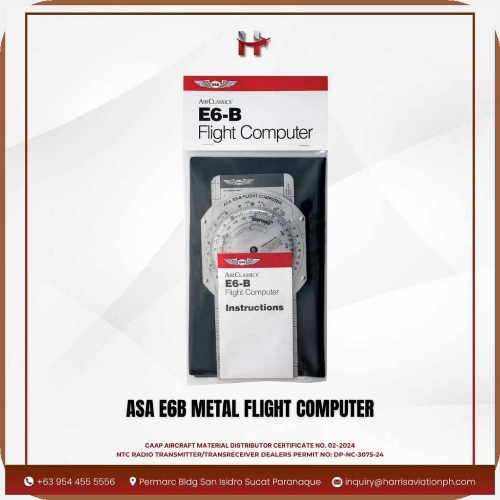 ASA E6B METAL FLIGHT COMPUTER | Shopee Philippines