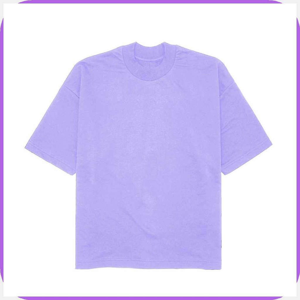 Street Smart Plain Pro Club Inspired Tee (Lavander) | Shopee Philippines