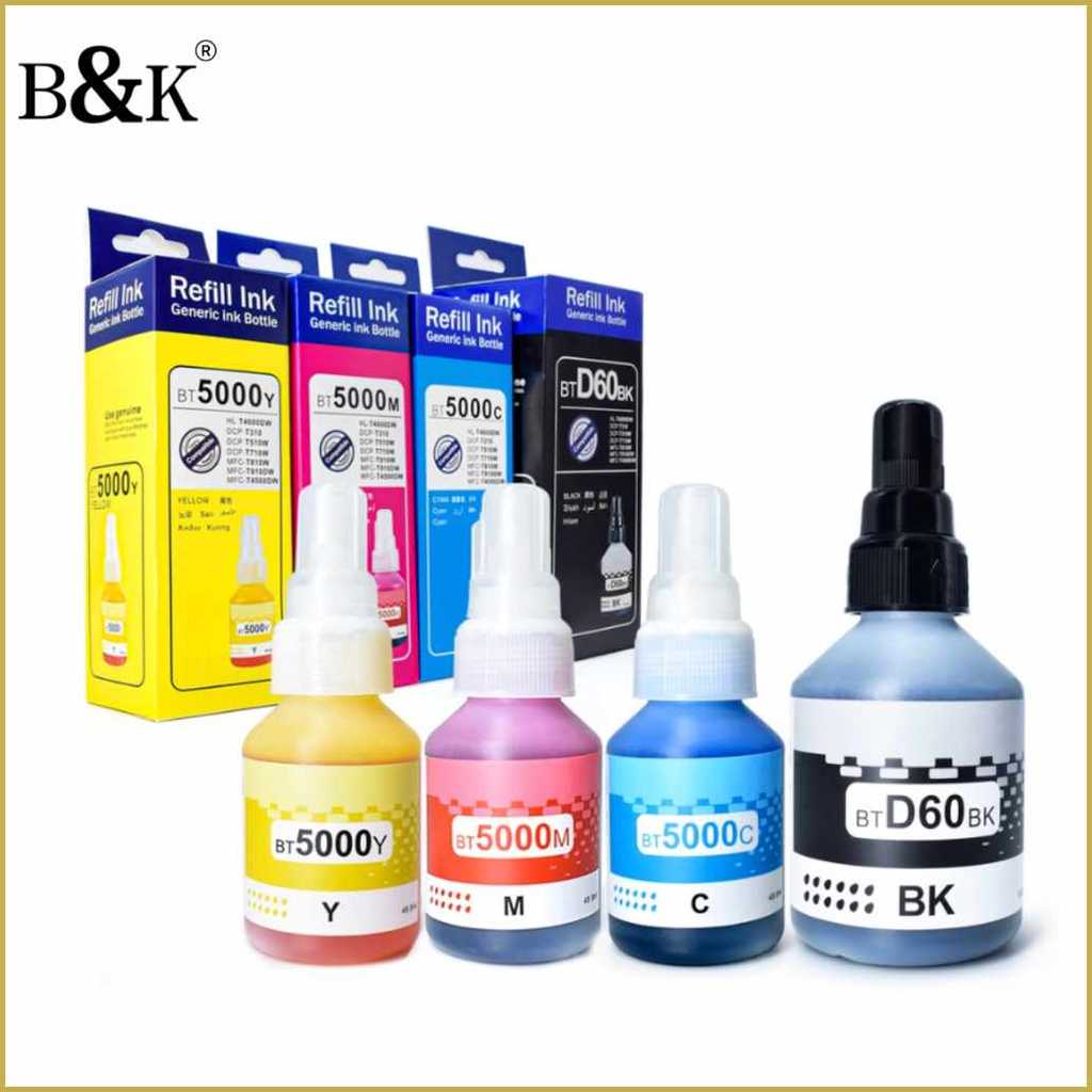 BTD60 BT5000 BT6000 Refill Ink For Printer DCP-T420W T710W T300W T310 ...