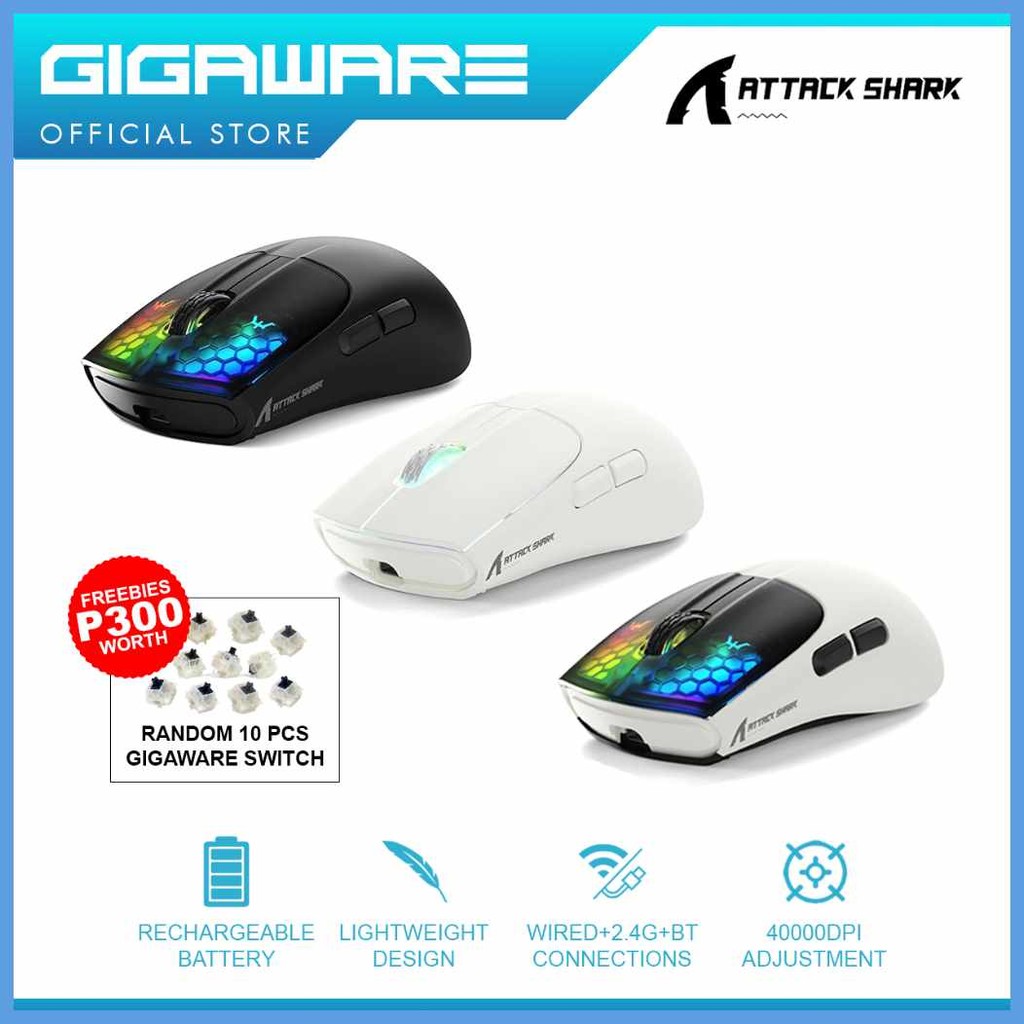 Attack|tB~Shark}HW!X5&XT`Wireless;dy`Gaming;x`Mouse;Z`Tri-Mode;G`2.4G;p ...