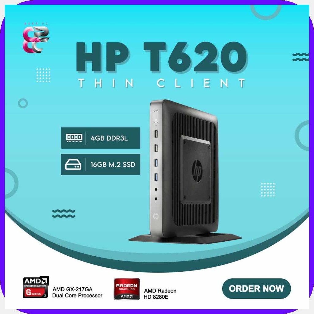 Baks@hgPC~hg~|~GM*HP~qq*T620~P*Thin~s*Client~x*|~m*AMD GX-217GA Dual ...