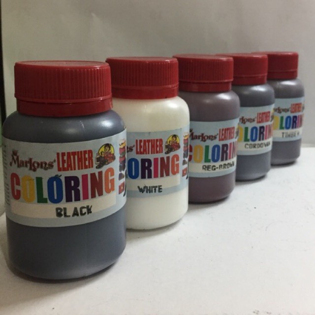 Leather Coloring Paint Glossy Finish(100ml) | Shopee Philippines