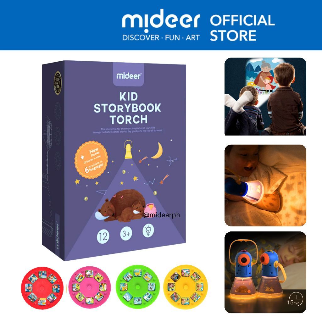 Mideer Tri Storybook Torch with 12 Stories by Mideer | Shopee Philippines