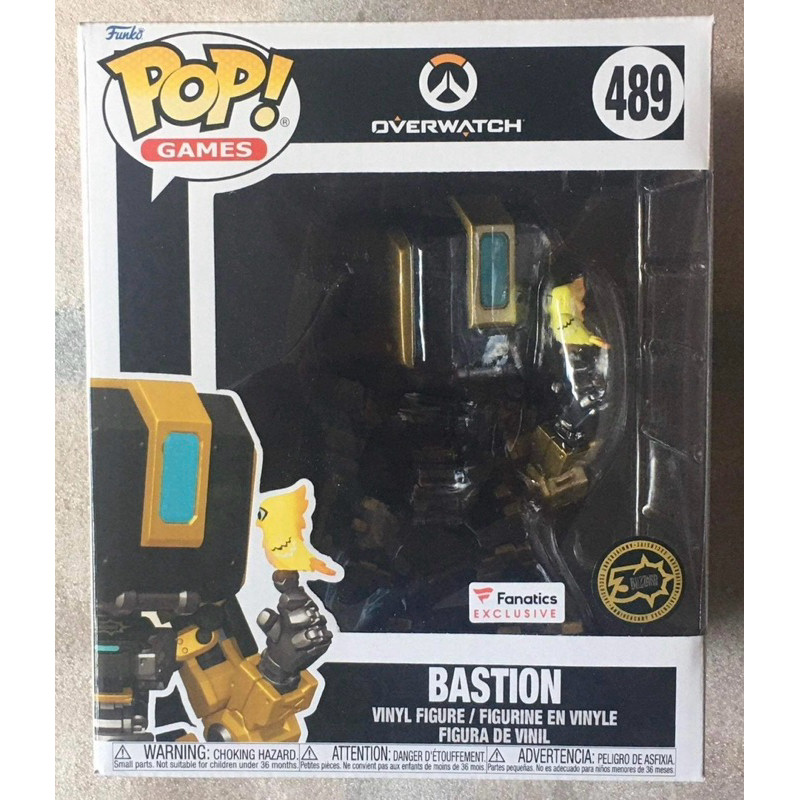Funko Pop! Overwatch: Bastion Fanatics Exclusive #489 | Shopee Philippines