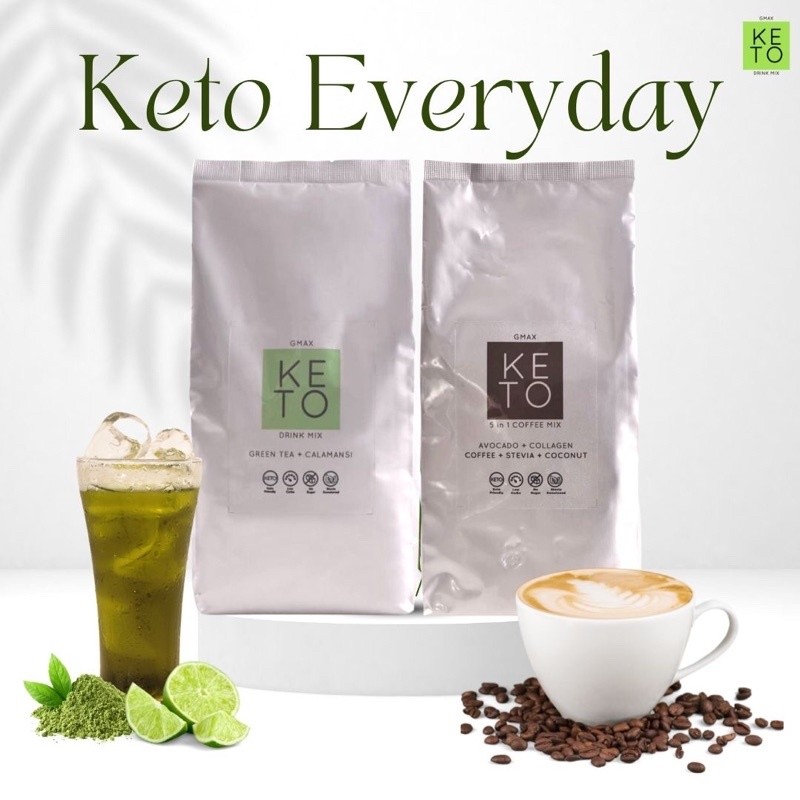 BUNDLE PROMO GMAXKETO Gmax Keto Green Tea + Calamansi Drink and Gmax ...