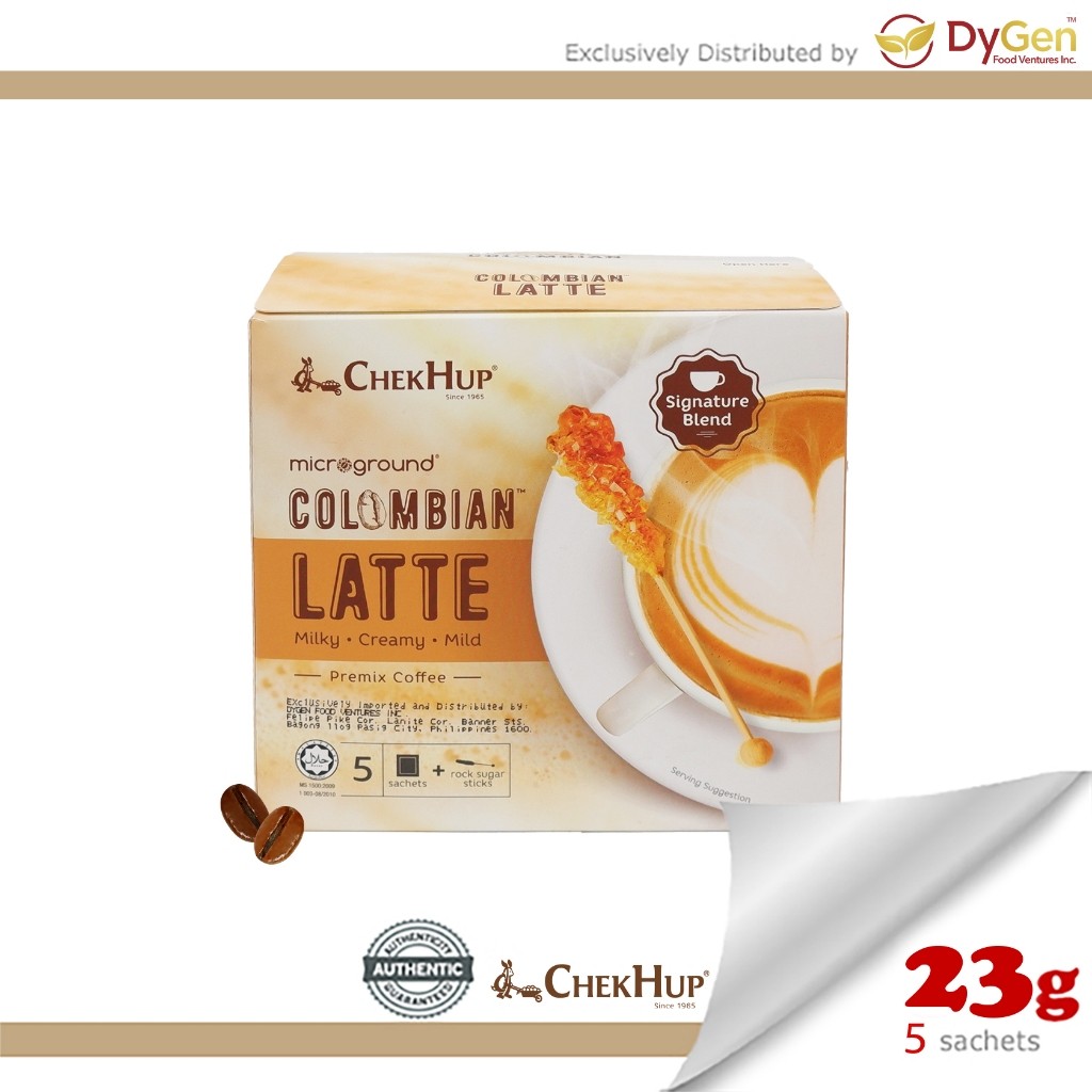 Chek Hup Microground Colombian Latte (23g x 5) | Shopee Philippines