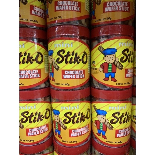 STIK-O CHOCOLATE WAFER STICK 60g | Shopee Philippines
