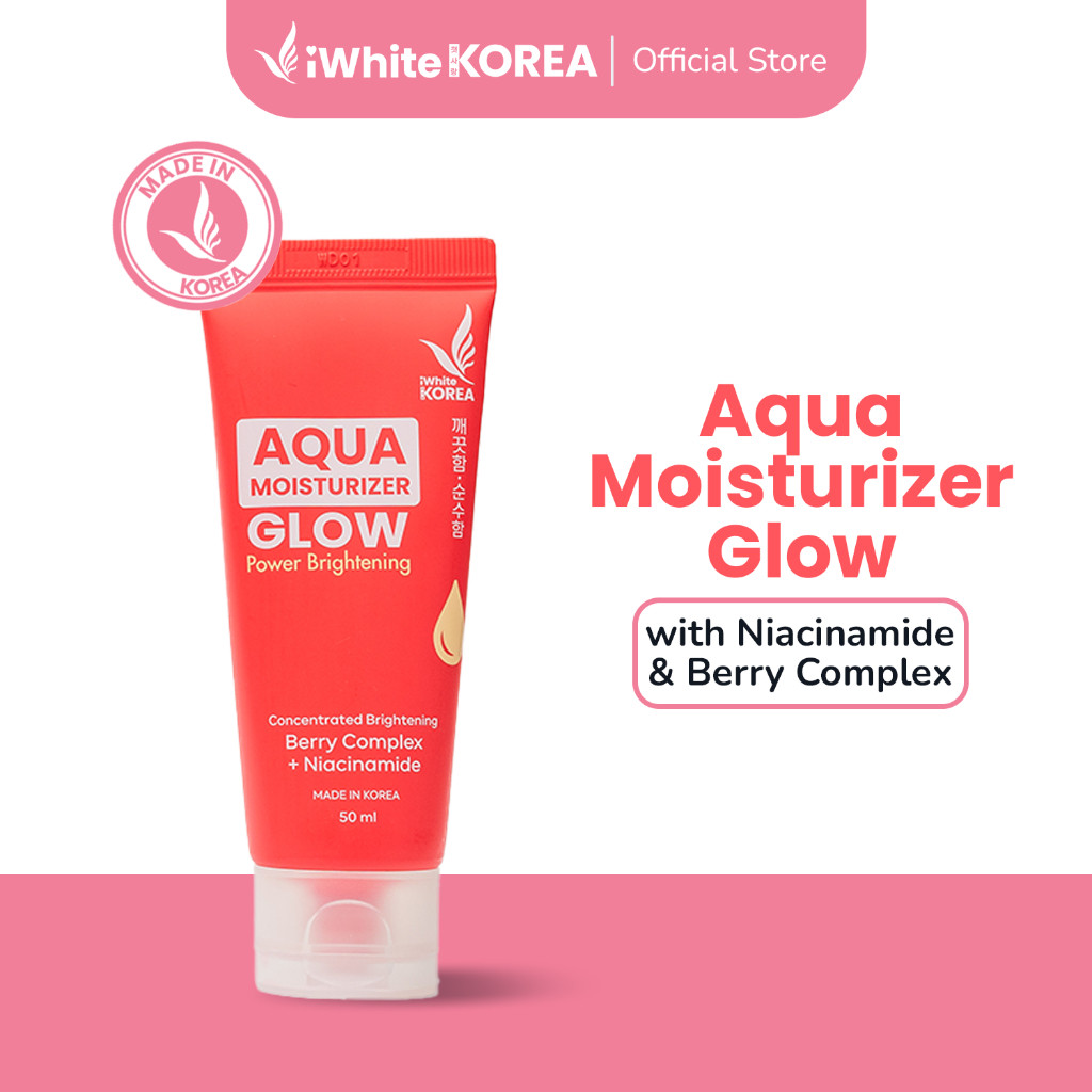 iWhite Korea Aqua(wa|Moisturizer(Oo=Glow.F@Tube`a-50ml | Shopee Philippines