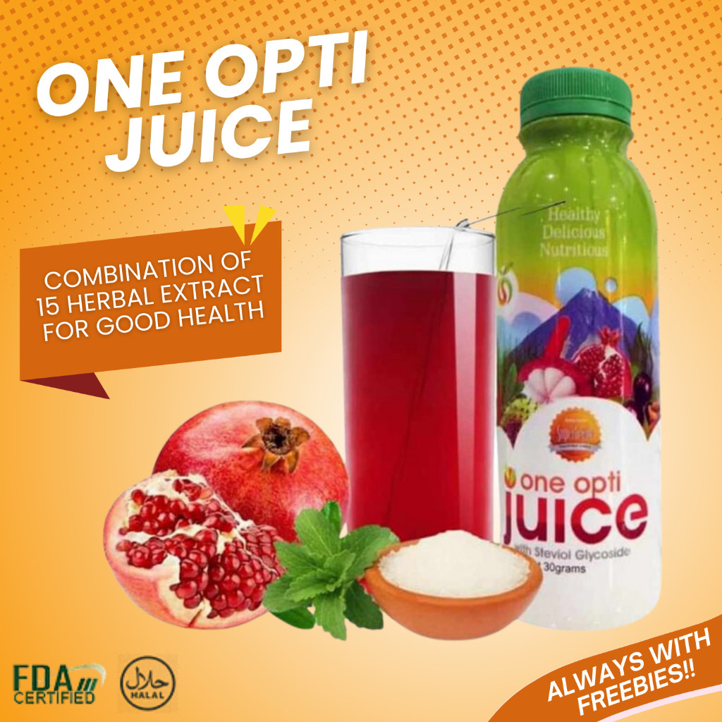 One Opti Juice (Herbal Extracts and Steviol Gycoside) - Always with ...