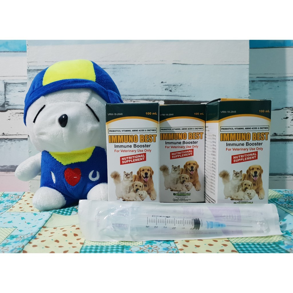 Immuno Best Probiotic and Multivitamins for Dogs and Cats (100ml ...