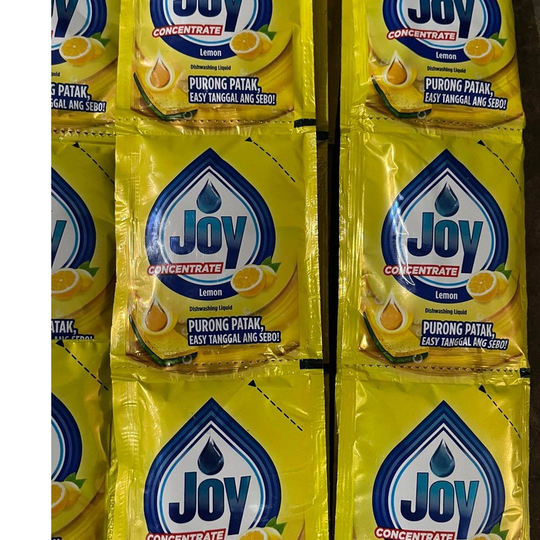 JOY DISHWASHING LIQUID 18.5ml Sachet by 12 | Shopee Philippines