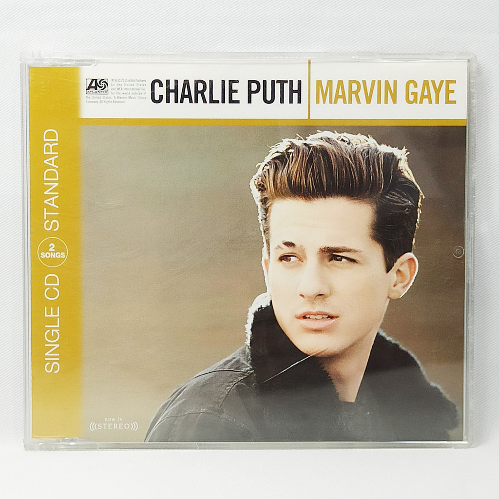 SINGLE Charlie Puth - Marvin Gaye - Music Audio CD (Used, Good ...