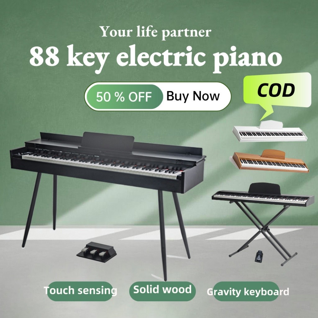 88 Keys Piano Electronic Piano Digital Piano touch response Fully ...