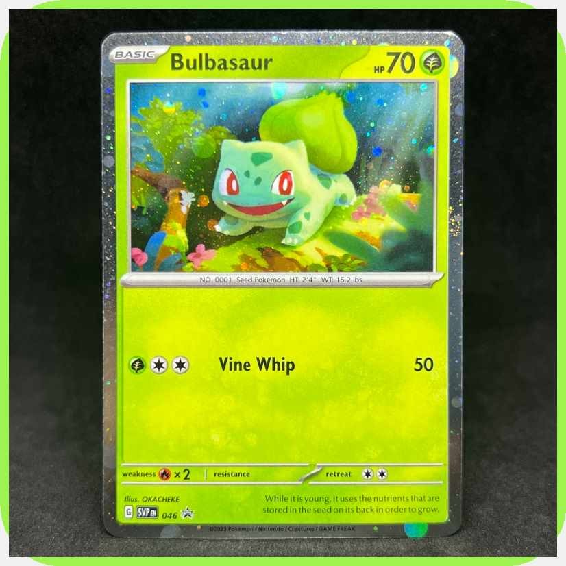 Pokemon*FS TCGFU-Bulbasaur!Iv,Holo!Cd,Promo!Ao,SVP046!qs,2023!PD ...