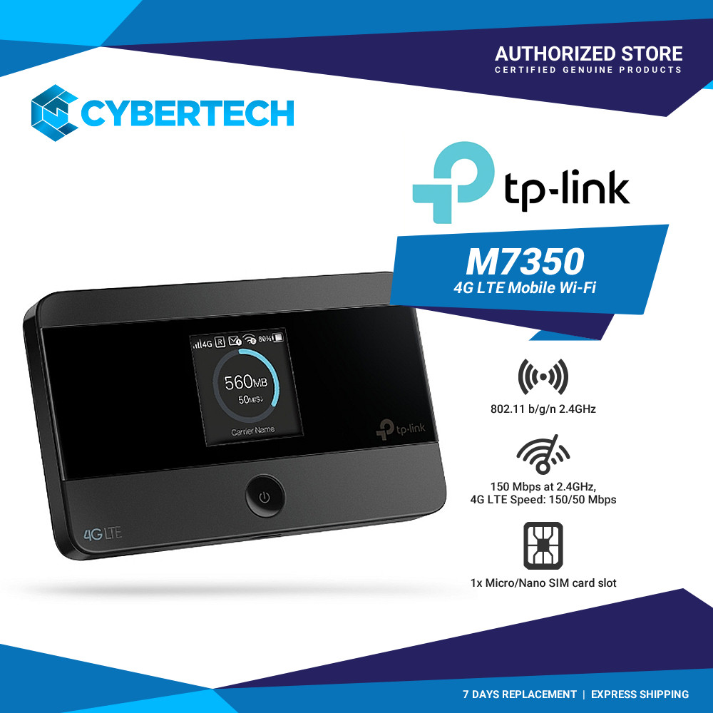 TP-Link M7350 4G LTE-Advanced Mobile Wi-Fi Pocket WiFi | Open Line ...