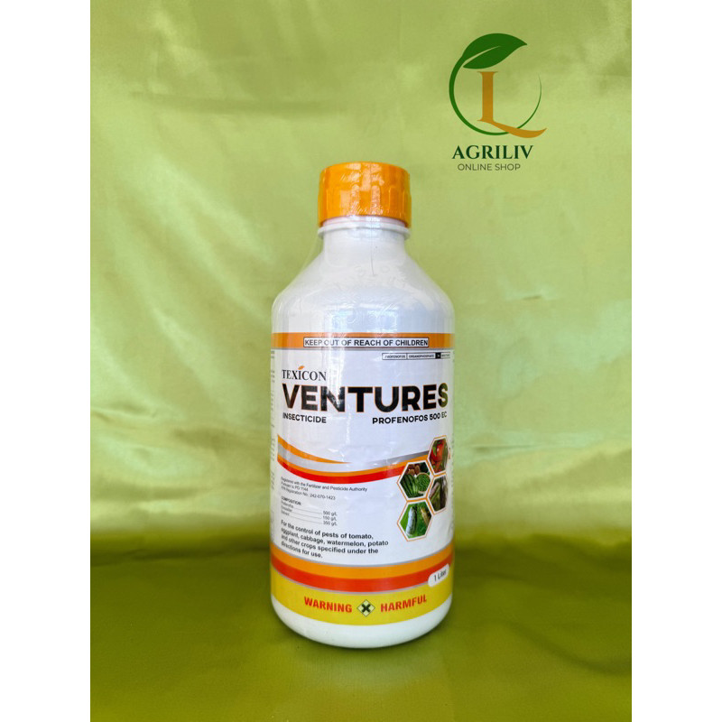 Ventures Profenofos 500 EC Insecticide 1 Liter (Texicon) | Shopee ...