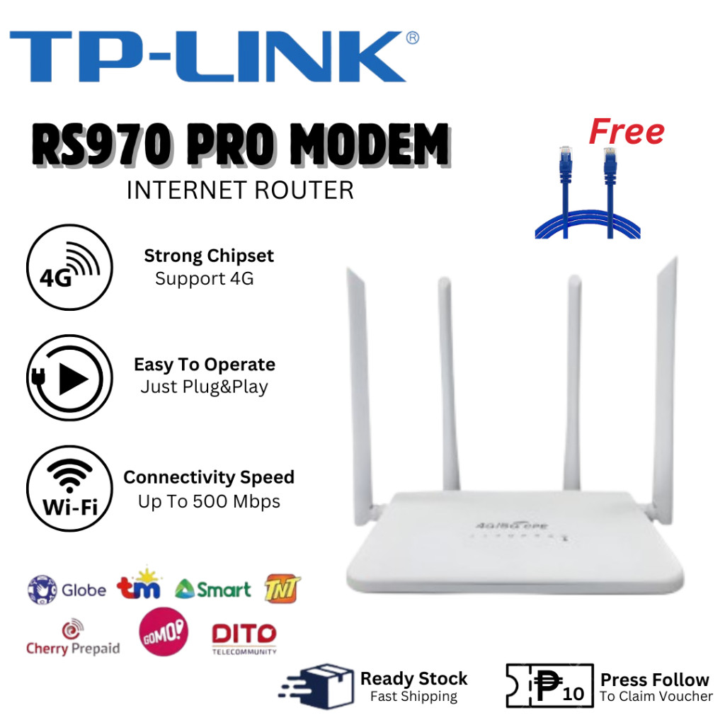 NEWEST Version RS970 PRO 2024 Modified Unlimited Hotspot 4G LTE Modem ...