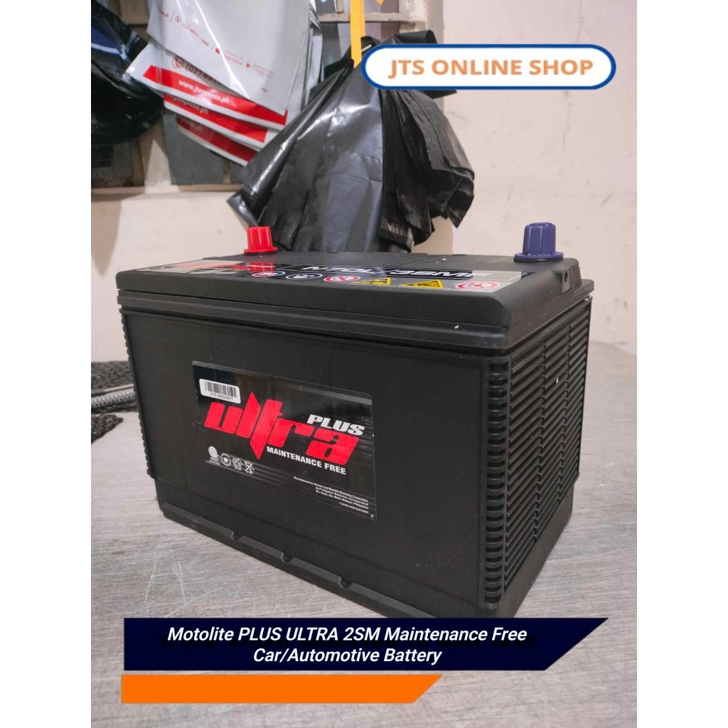 Motolite PLUS ULTRA 2SM Maintenance Free Car/Automotive Battery ...