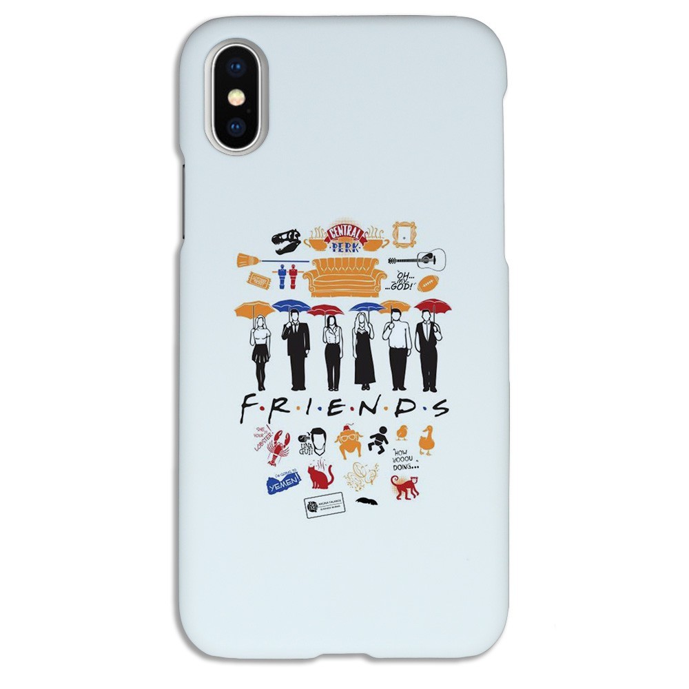 friends cute hard case for Iphone 5 5s SE 6s 6 7 8 plus X XS XR 11 12 ...