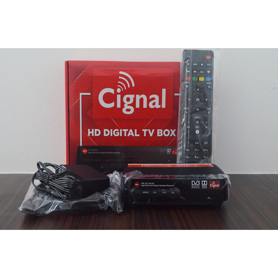 Cignal HD Prepaid Digital Box Receiver with 1 Month Load | Shopee ...