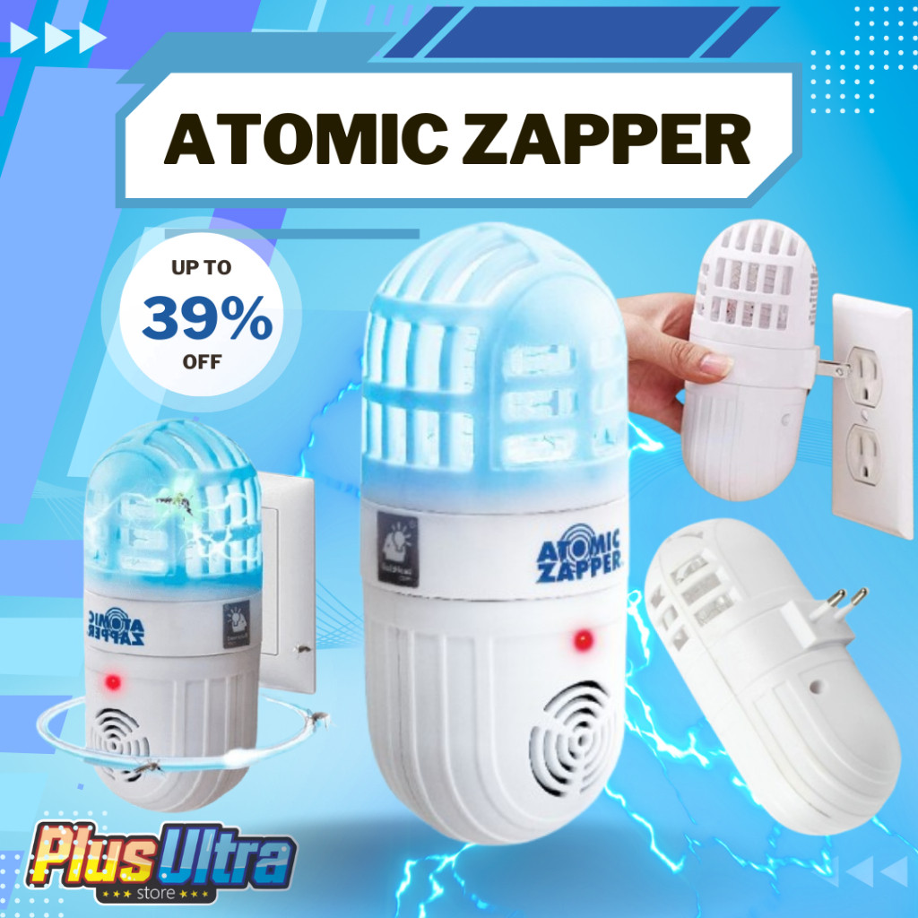 Original Effective Atomic Zapper Mosquito Killer New Ultrasonic Insect ...