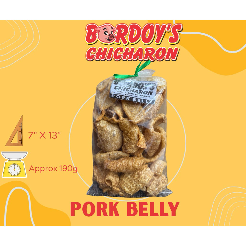 PORK BELLY | Bordoy's Chicharon | Shopee Philippines