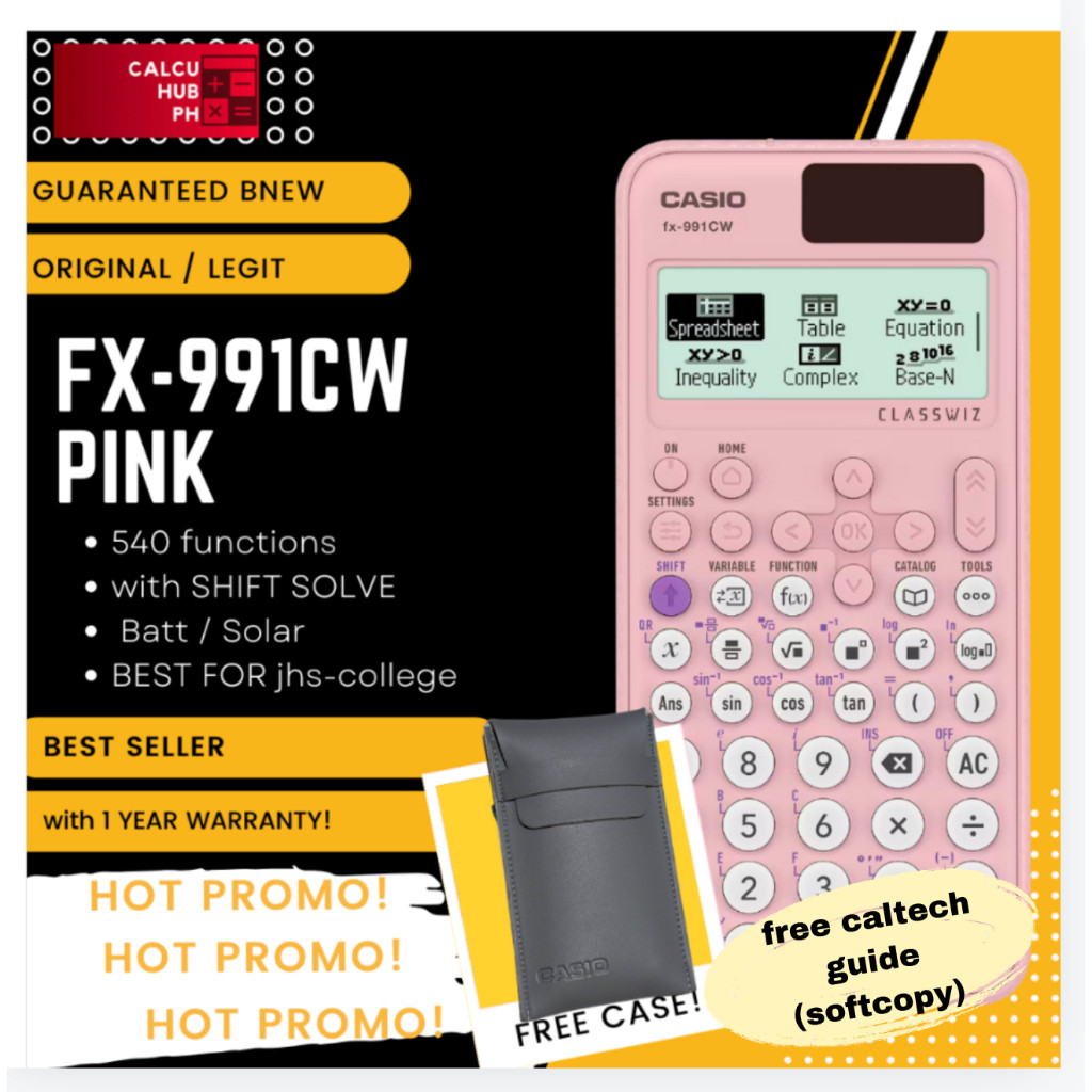 CASIO CLASSWIZ FX991CW SCIENTIFIC CALCULATOR WITH 12 MONTHS WARRANTY ...